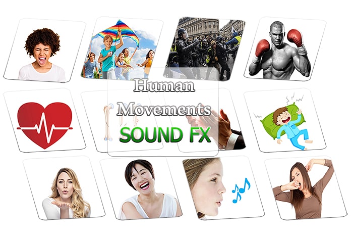 Human movements Sound Effect - Sound Assets - High quality sound