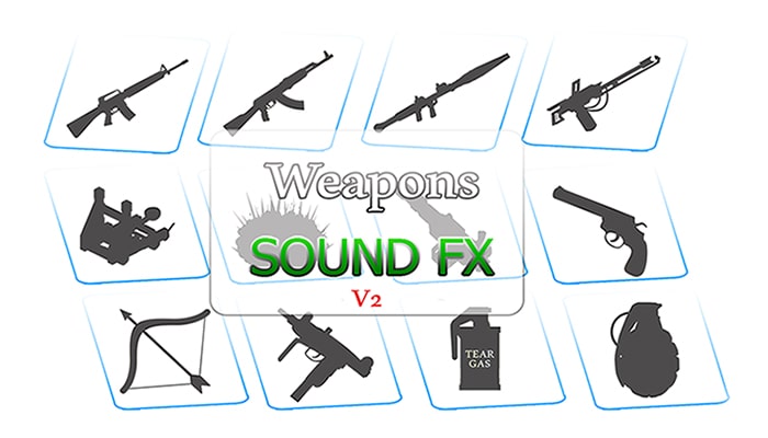 Weapons Sound Effect - Sound Assets - High quality sounds